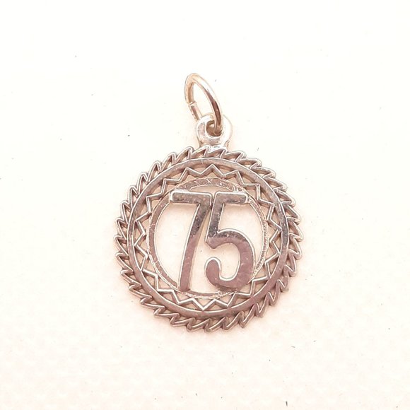 Jewelry | 925 Sterling Silver 75 Wreath Pendant | Poshmark